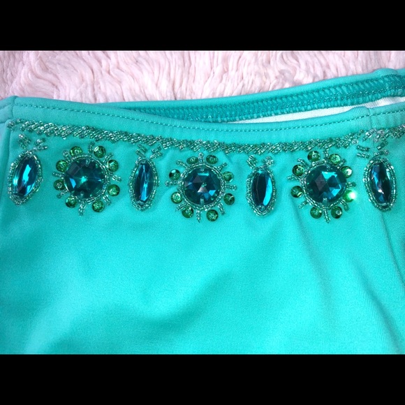 Rhona Sutton | Swim | Rhona Sutton Girls Jeweled Tankini Swimsuit Nwt ...